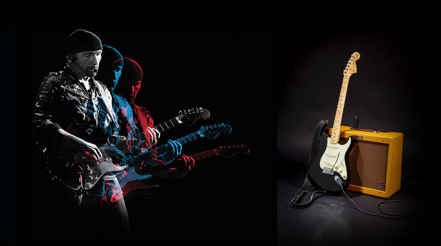 Fender lança guitarra e amplificador signature de The Edge