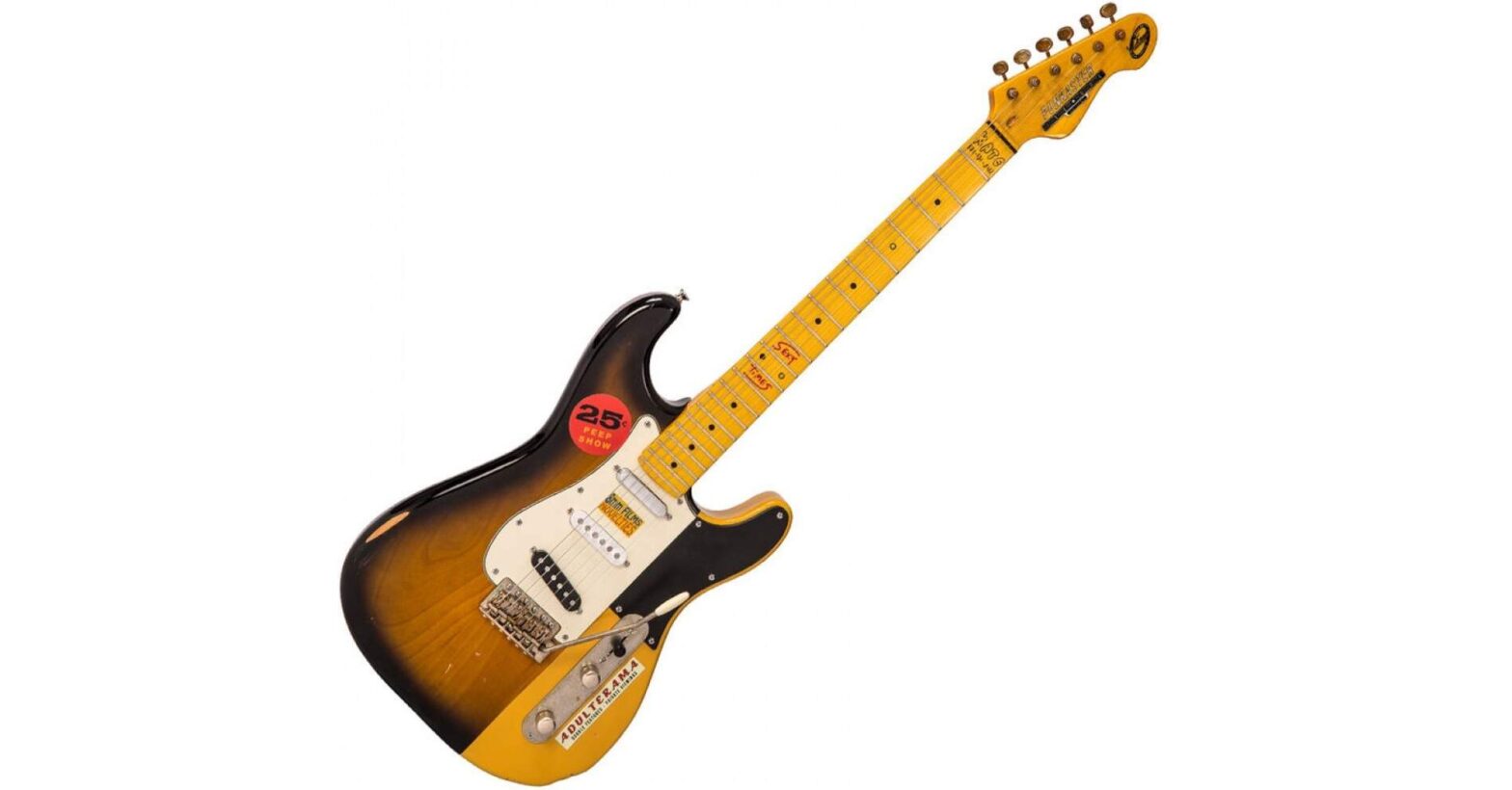 Joe Doe Punkaster: a guitarra que mistura Strato e Telecaster