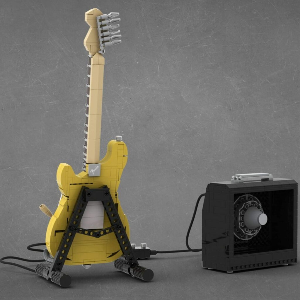 Lego anuncia kit com guitarra Fender Stratocaster